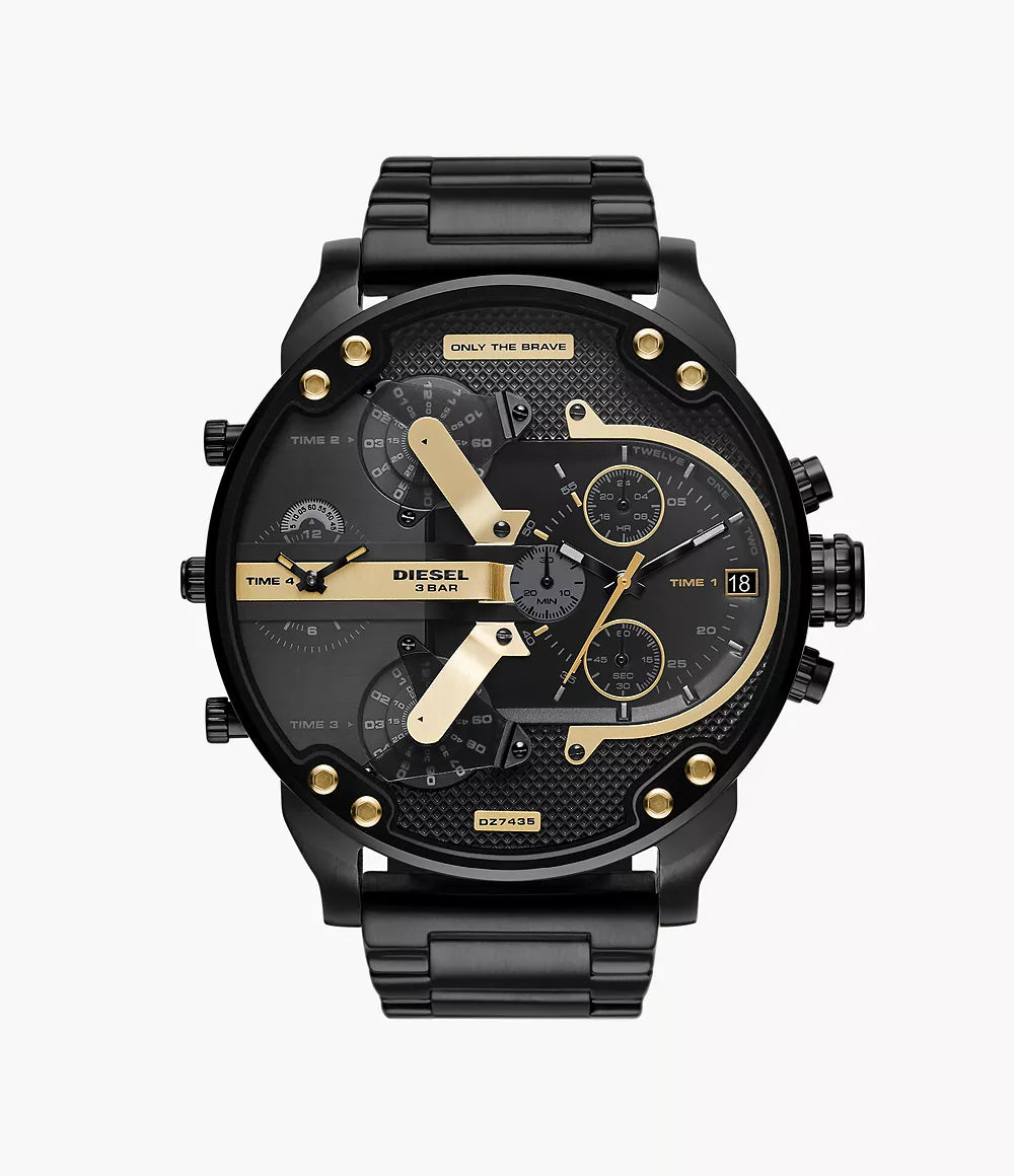 Diesel Watches – Golden Moissanite Bijouterie